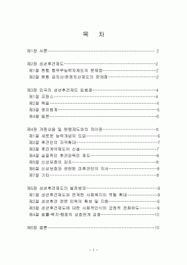 [장애인복지] 성년후견인제도 (외국의 성년후견제도 입법례, 개정내용 및 현행제도와의 차이점, 성년후견제도의 발전방안)-1페이지