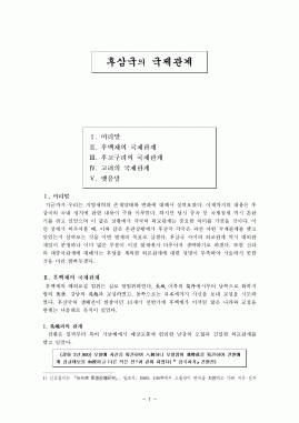 후삼국의 국제관계 -1페이지