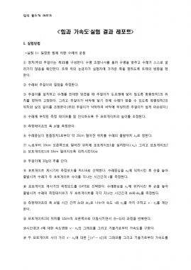 일반물리실험 -RLC로 이루어진 교류회로에서의 임피던스-1페이지