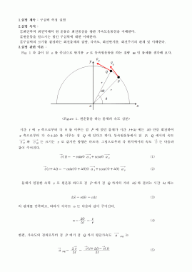 일반물리학 실험 -구심력 측정 실험-1페이지