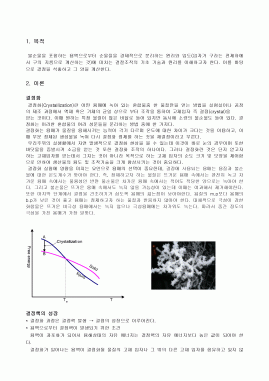 [결과] 결정화 (Crystallization)-1페이지