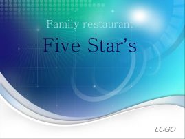 Family restaurant Five Star’s [외식 산업 패밀리 레스토랑]-1페이지