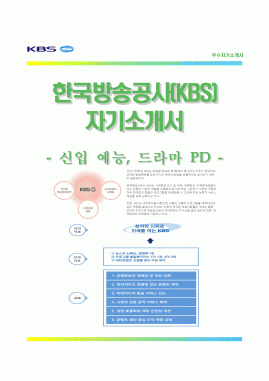 (한국방송공사 자기소개서 + 면접족보) 한국방송공사(KBS예능드라마PD)자소서 [KBS합격자기소개서KBS자소서항목PD자기소개서자소서,이력서]-1페이지