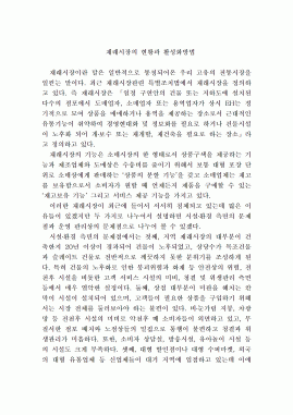 재래시장의 현황과 대책-1페이지