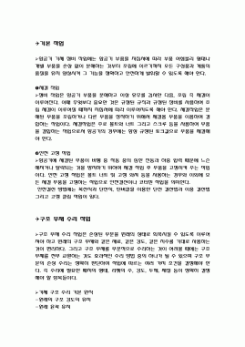 기체수리2 - 기본 작업, 구조 부재 수리 작업, 구조 수리의 방법, 항공기 구조 부재의 수리, 항공기 구조 부재의 손상-1페이지