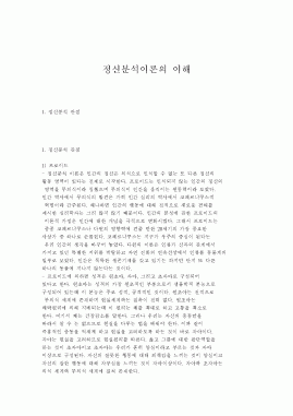 정신분석이론의 이해 (정신분석 관점, 프로이드, 에릭슨, 정신분석 이론에 대한 평가)-1페이지