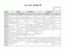 만2세 10월 관찰일지 <영아 일화 기록> - 영역별 발달 및 놀이 & 기본생활습관 (8명)-1페이지