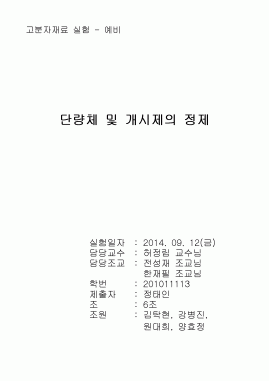 1.[예비] 단량체 및 개시제의 정제-1페이지