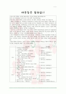 [국어과교수매체개발] (단어 맞추기 학습지도안)-1페이지