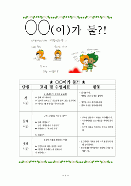 [국어과교수매체개발] (복제 인간 학습지도안)-1페이지