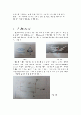 항공기에 작용하는 응력의 종류와 특징 - 전단, 굽힘, 인장, 비틀림, 압축-1페이지