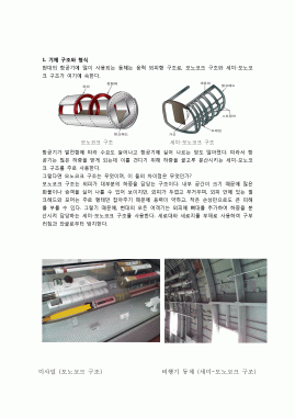 항공기 기체 구조부의 기능과 동체의 구조 형식에 대하여 설명하시오.-1페이지