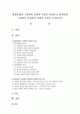 환상동화의 그림책의 유형과 특징을 설명하고,  환상동화 그림책을 선정하여 유형과 특징을 분석 [동화]-1페이지