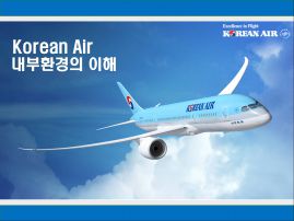 Korean Air-대한항공 겨영전략사례,대한항공 항공산업,내부환경의 이해,브랜드마케팅,서비스마케팅,글로벌경영,사례분석,swot,stp,4p-1페이지