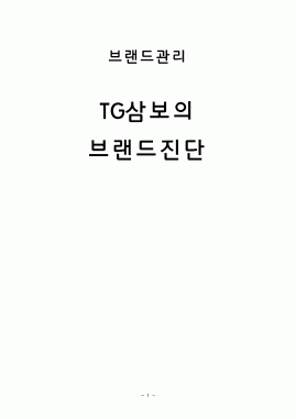 TG삼보 기업분석-TG삼보 경영전략,TG삼보 마케팅,국내외 컴퓨터 시장 분석,TG삼보 브랜드 진단,TG삼보 브랜드 분석-1페이지