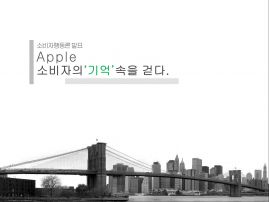 소비자행동론-애플의 기업소개,애플경영사례,애플 성공사례,애플 스티브잡스,브랜드마케팅,서비스마케팅,글로벌경영,사례분석,swot,stp,4p-1페이지