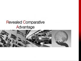 한중일 RCA (Revealed Comparative Advantage) - RCA지수의  정의, 한·중·일 FTA와 경제효과, 한·중·일 RCA 지수와 그래프.pptx-1페이지