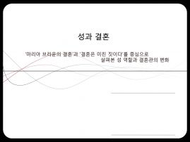 성과 결혼-성 역할과 결혼관.섹스,젠더,섹슈얼리티,성역할의 변화,성 차별(불평등),페미니스트의 의미,남녀의 결혼관,결혼의 의의-1페이지