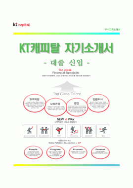 [KT캐피탈 자기소개서] KT캐피탈 대졸 신입 자소서 레포트 우수예문 【KT캐피탈합격자기소개서 ✔ KT캐피탈자소서항목 ✔ 케이티캐피탈자기소개서 ✔ 케이티캐피탈자소서】-1페이지