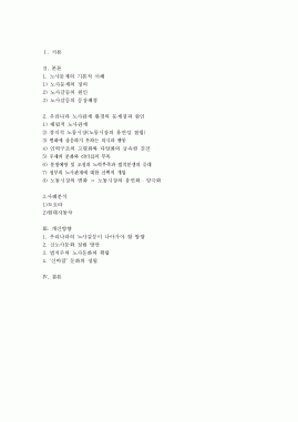 우리나라 노사문제 -1페이지