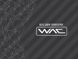 [2014-2][한양대][김동준교수님][테크노경영학] 5만원프로젝트 WAC.pptx-1페이지