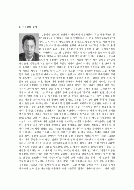 김동인(金東仁)에 대하여... -1페이지