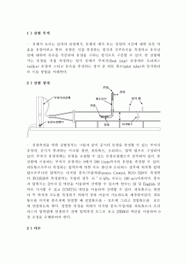 계측 및 신호처리 - 유량 측정-1페이지