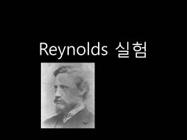 [실험보고서] Reynolds 실험(레이놀즈수).pptx-1페이지