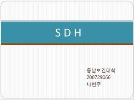 SDH : subdural hematoma (경막하출혈) 레포트.pptx-1페이지