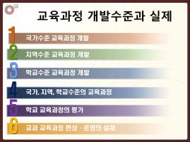 교육과정 개발수준과 실제-1페이지