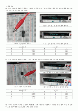 기초 회로 실험 - ttl cmos-1페이지