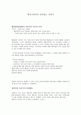 [영유아 교수] 애기고양이가 들어있는 사진기-1페이지