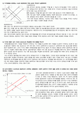 토지시장, 입찰지대설, 입찰지대곡선, 차액지대설, 지대이론, 토지이론, 토지정책, 우발이익 - 토지정책 키워드 정리-1페이지