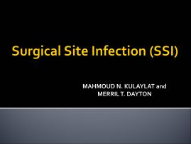 Surgical Site Infection (SSI) [영어,영문-해설].pptx-1페이지