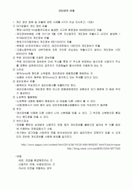 인터넷의 이해 - 개인 정보 침해 및 유출에 관한 사례를 4가지 이상 조사하고, 그의 따른 문제점과 해결방안-1페이지