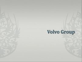 [경영전략 영어,영문] Volvo Group (Volvo’s strategy, 볼보의 경영전략 영문, 영문 경영전략).pptx-1페이지