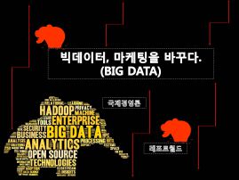 [국제경영론] 빅데이터 (BIG DATA)., 마케팅을 바꾸다.pptx-1페이지