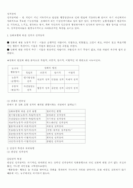 성격장애 - 강화모형에 따른 성격과 성격장애 & 임상적 특징과 하위유형-1페이지