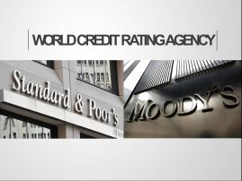 S&P 와 Moody`s 무디스 비교분석 영어발표&영어대본-1페이지