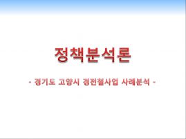 [경기도 고양시 경전철사업] 경기도 고양시 경전철사업의 현황, 고양시 경전철 효과, 고양시 경전철 문제점, 고양시 경전철 갈등 과정, 고양시 경전철 쟁점사항, 고양시 경전철 전면 재검토,경전철사업, 고양시 경전-1페이지