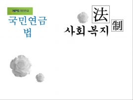 국민연금법 [사회과학] -1페이지