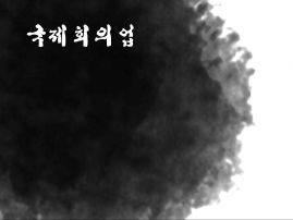 우수레포트국제國際회의업에 대한 이해와 분석-1페이지