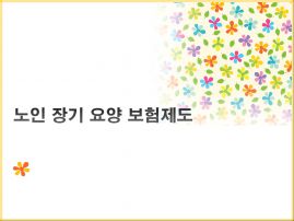 (노인老人 장기 요양 보험제도) 노인 장기 요양 보험제도 내용, 노인 장기 요양 보험제도 문제점, 노인 장기 요양 보험제도 실패원인, 노인 장기 요양 보험제도 개선방안-1페이지