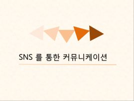 SNS 를 통한 커뮤니케이션 - SNS 커뮤니케이션,SNS의 정의와 종류,SNS 마케팅의 7가지 장점,관심유도  성공사례(버거킹의SNS,리바이스,나이키).pptx-1페이지