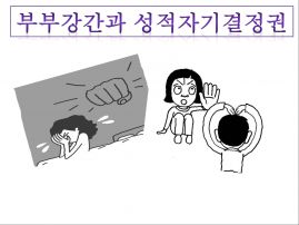 [부부강간 찬반 논의] 부부강간과 성적자기결정권 - 부부강간의 사례와 실태, 부부강간 판례, 부부강간 찬성, 부부강간 반대 논의.pptx-1페이지