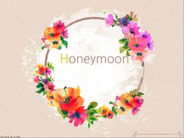 [허니문 Honeymoon] 신혼여행 준비과정과 추천 코스 및 자세.pptx-1페이지