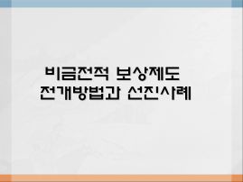 비금전적 보상제도 전개방법과 선진사례.ppt-1페이지