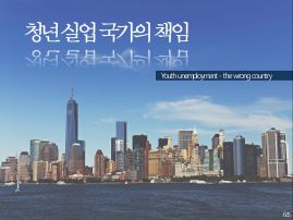 청년 실업 국가의 책임 Youth unemployment - the wrong country.pptx-1페이지