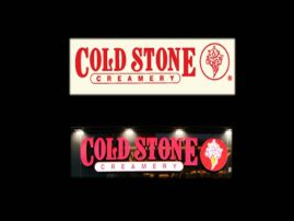 『콜드스톤 COLD STONE』 콜드 스톤 브랜드분석과 SWOT분석 및 콜드스톤 마케팅 STP,4P전략분석과 콜드스톤 새로운 전략제안.pptx-1페이지