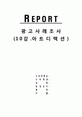 광고와 멀티미디어(광고사례조사) A+ 자료-1페이지